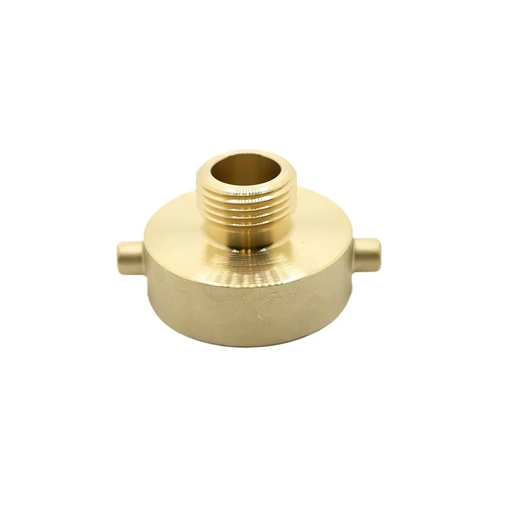 Fire Safe 8612025 2-1/2 Inch Female NH/NST x 1-1/2 Inch Male NPT Brass ...